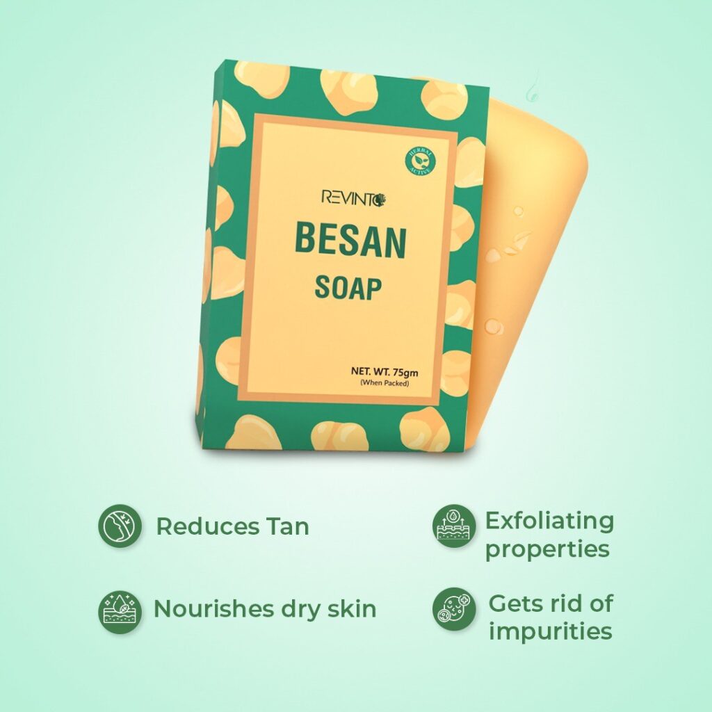 Besan Soap - Revinto